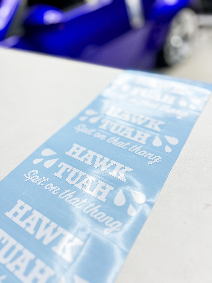 HAWK TUAH Sticker / Decal – Slammedenuff