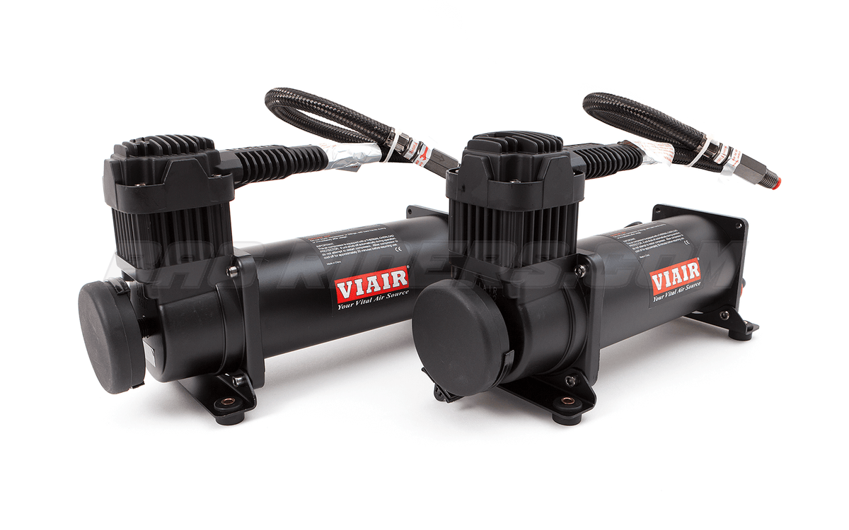 Dual 444c Viair Compressors (Black) +$100 Kit Upgrade – Slammedenuff