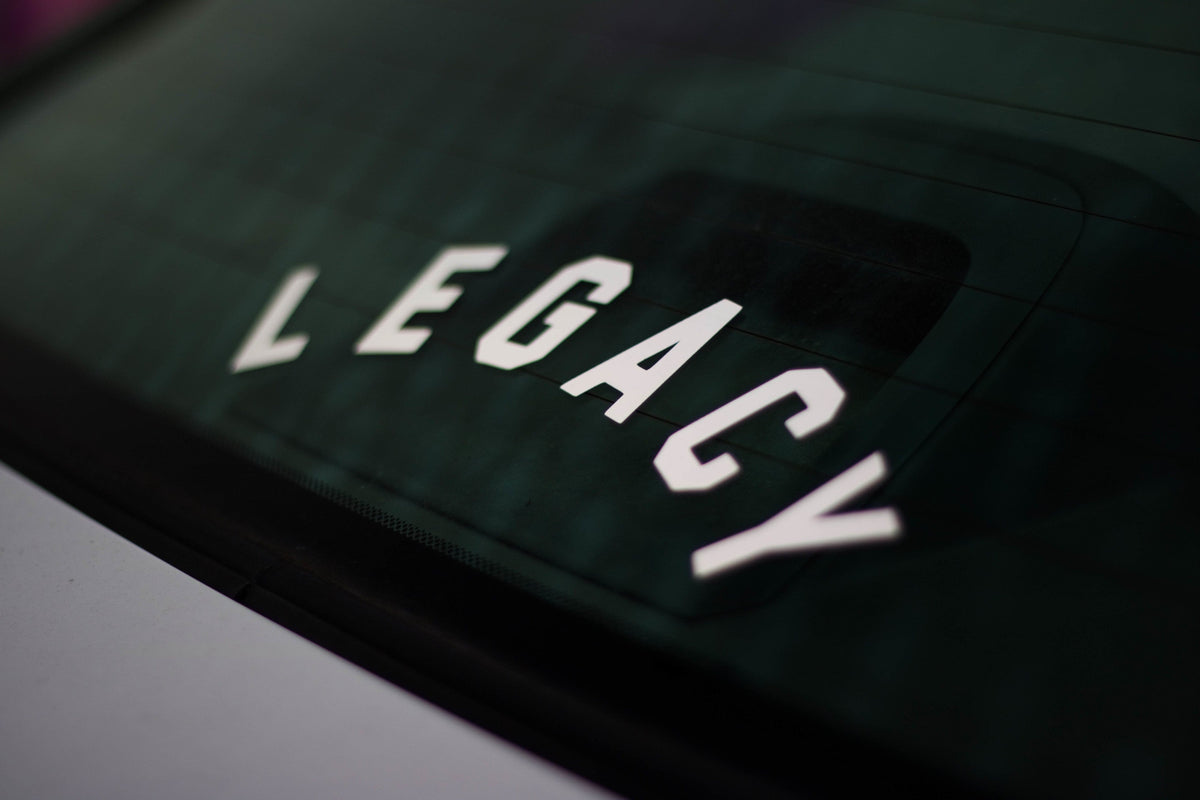 Arched Legacy Decal – Slammedenuff