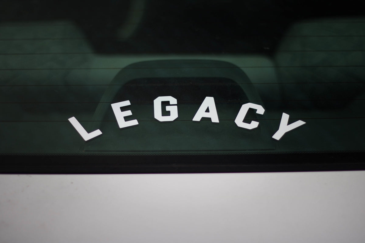 Arched Legacy Decal – Slammedenuff