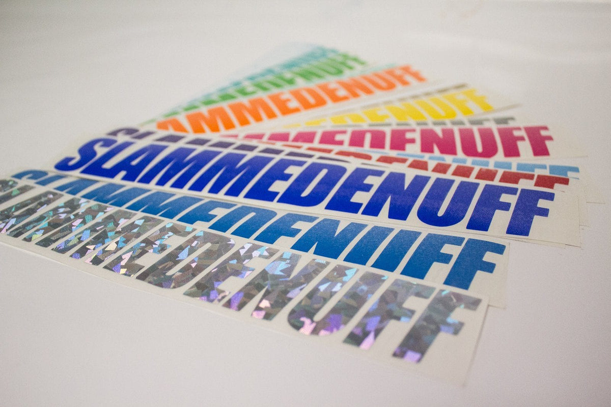 Slammedenuff Legacy Decal