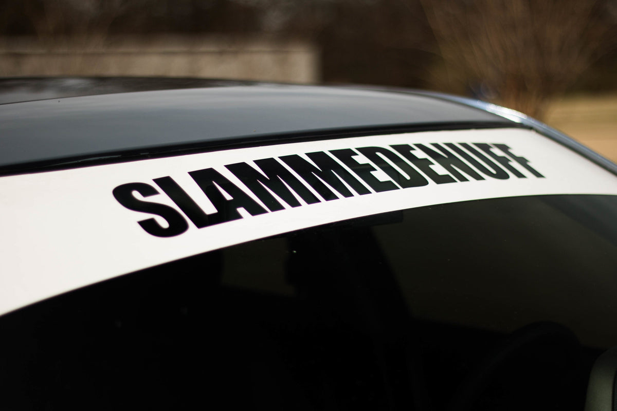Slammedenuff Sunstrip Visor